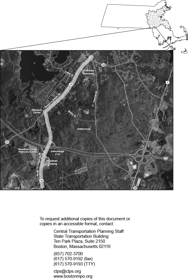 Route 1A Corridor Study in Wrentham