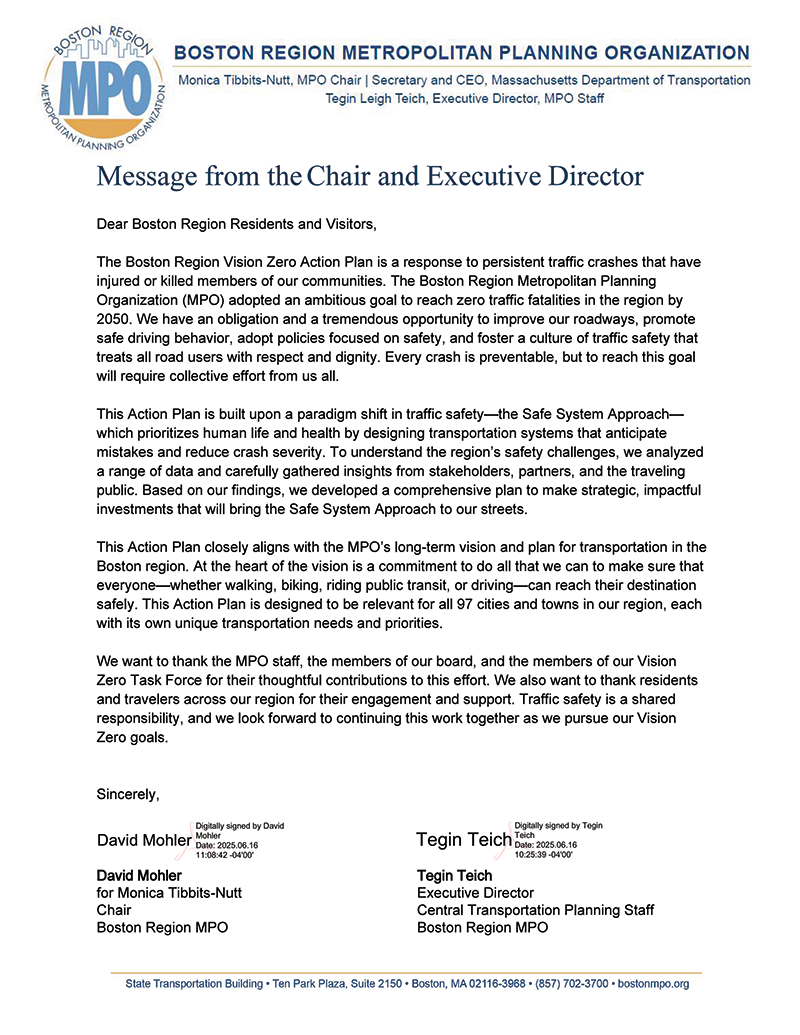 Vision Zero Action Plan