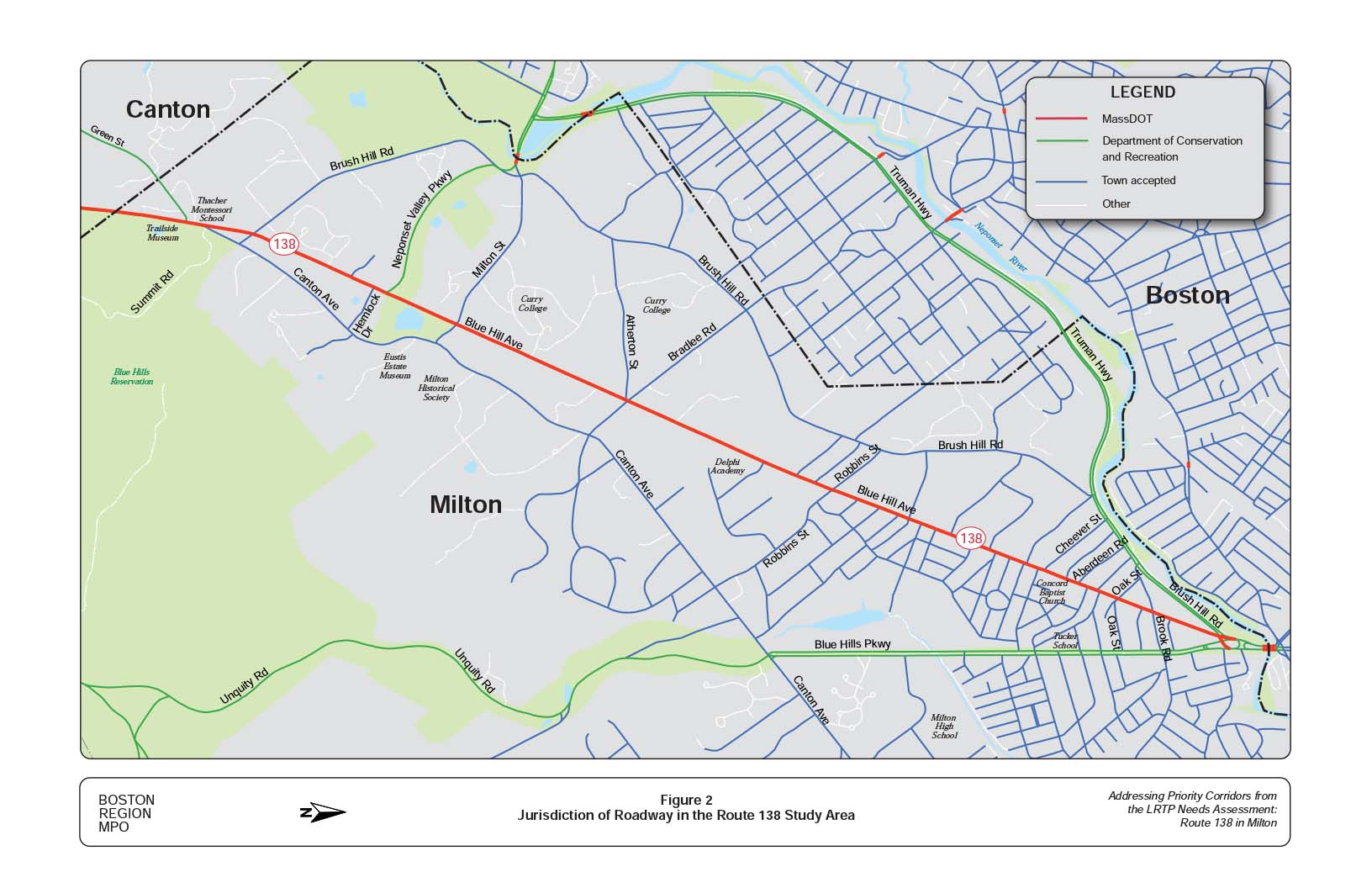 Route 138 Priority Corridor Study Milton, MA