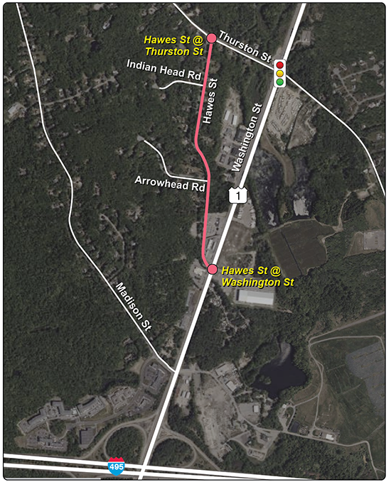 FFY 2024 CTTA Program: Hawes Street Traffic Study in Wrentham